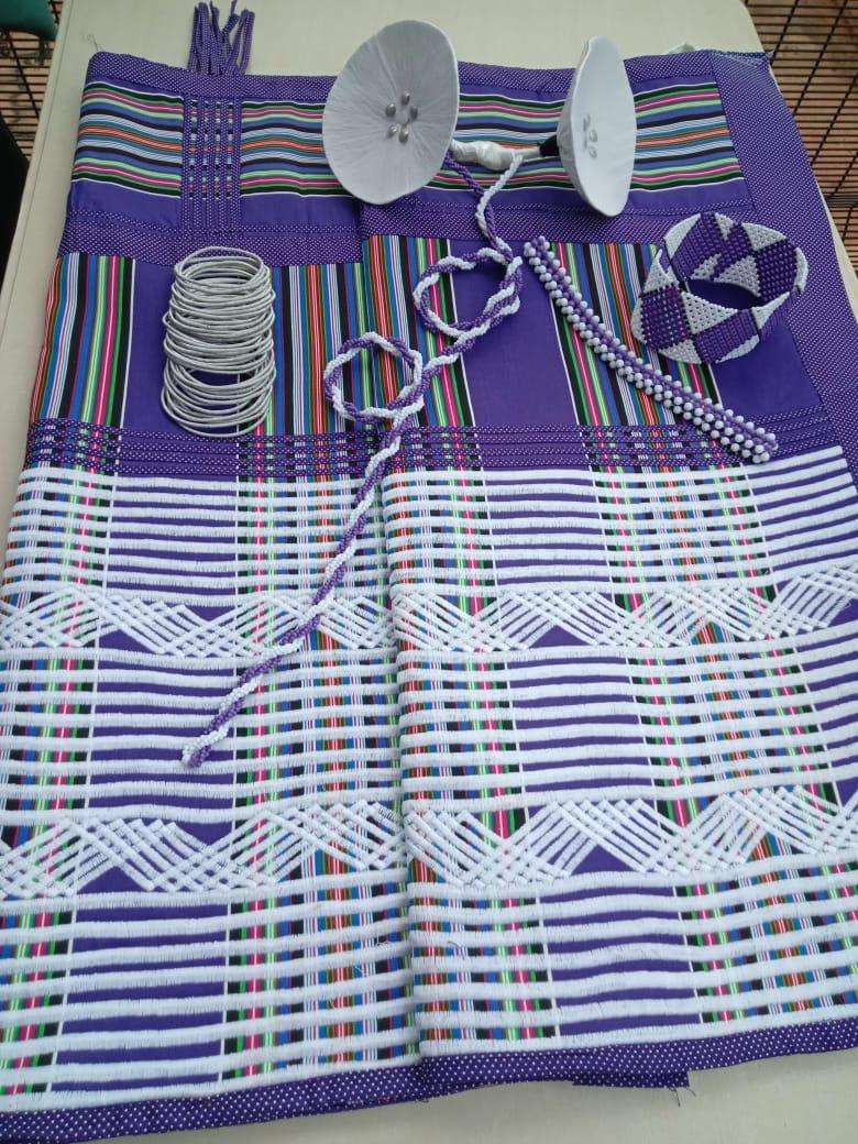 Venda Traditional Attire Set (2 Minwenda) – Authentic Cultural Wear ...
