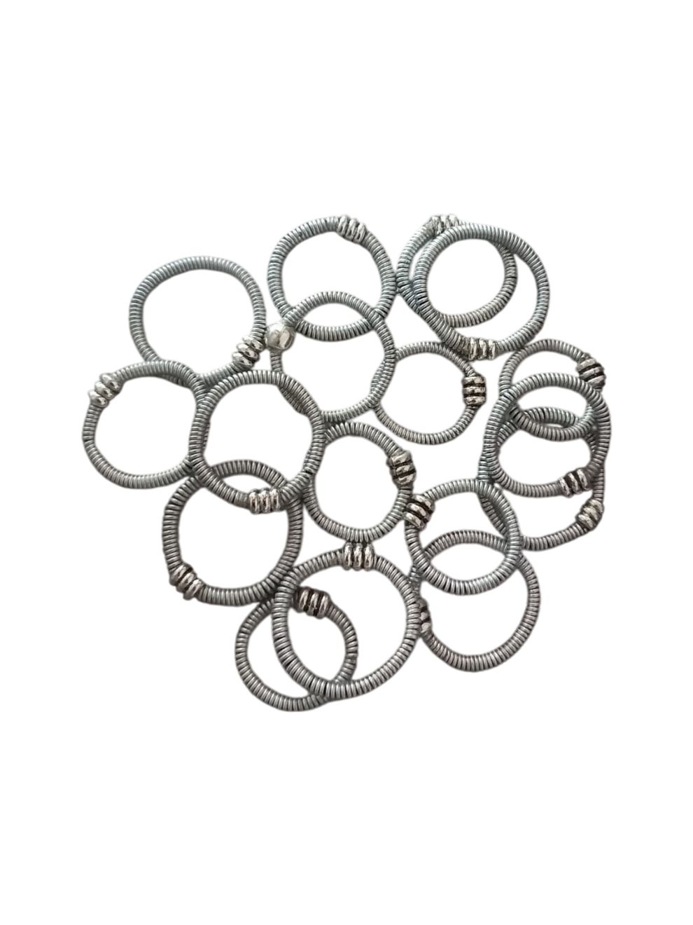 Venda Bangles Inspired Rings - Silver – African Pride Collection
