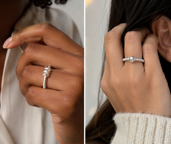 Venda Bangles Inspired Rings - Silver – African Pride Collection